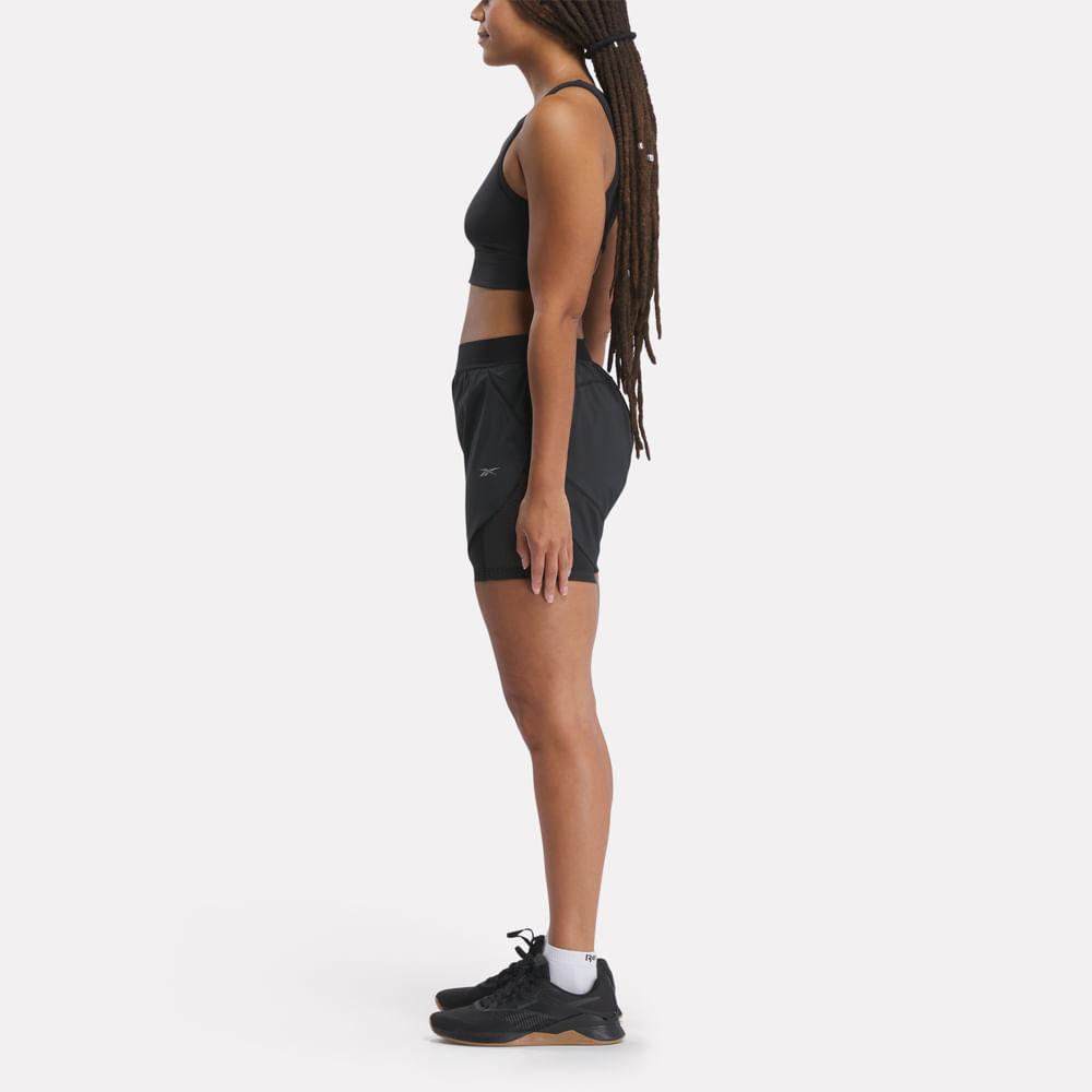 Shorts Running| Running 2 In 1 Short | Mujer - Reebok Perú