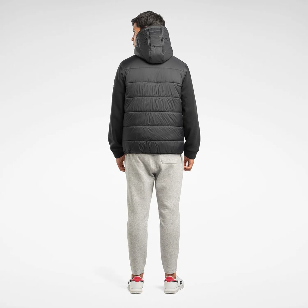 Casaca Training | Puffer Vest With Poly Fleece Jacket | Hombre